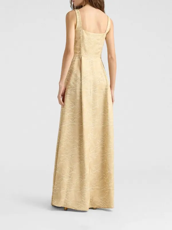 Momoni Jacquard Viscose Evening Gown