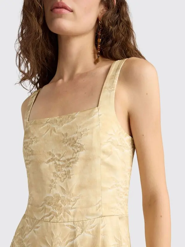 Momoni Jacquard Viscose Evening Gown