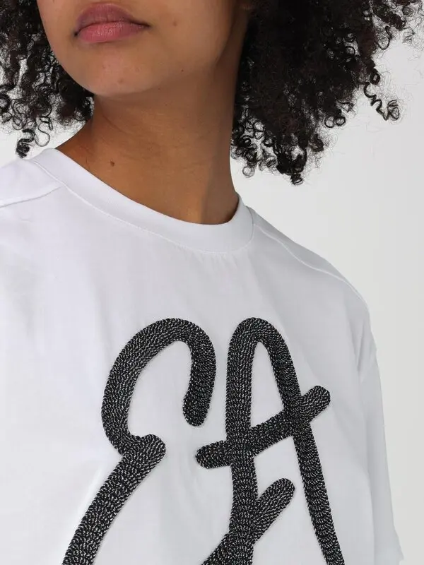 Emporio Armani T-shirt With Embellished Logo