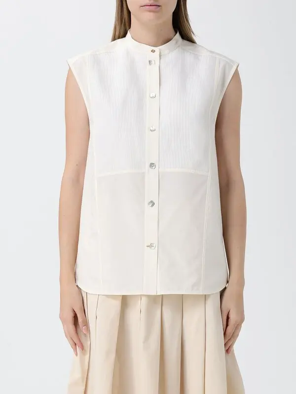 Paul Smith Cotton Blend Sleeveless Shirt