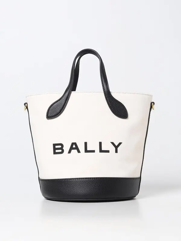 Bally Canvas And Leather Mini Bag