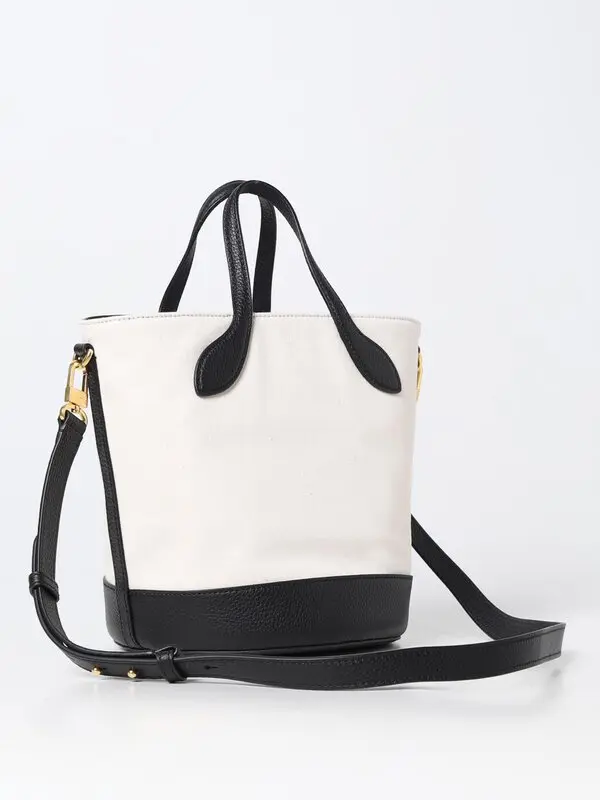 Bally Canvas And Leather Mini Bag