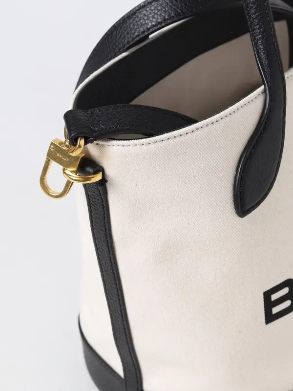 Bally Canvas And Leather Mini Bag