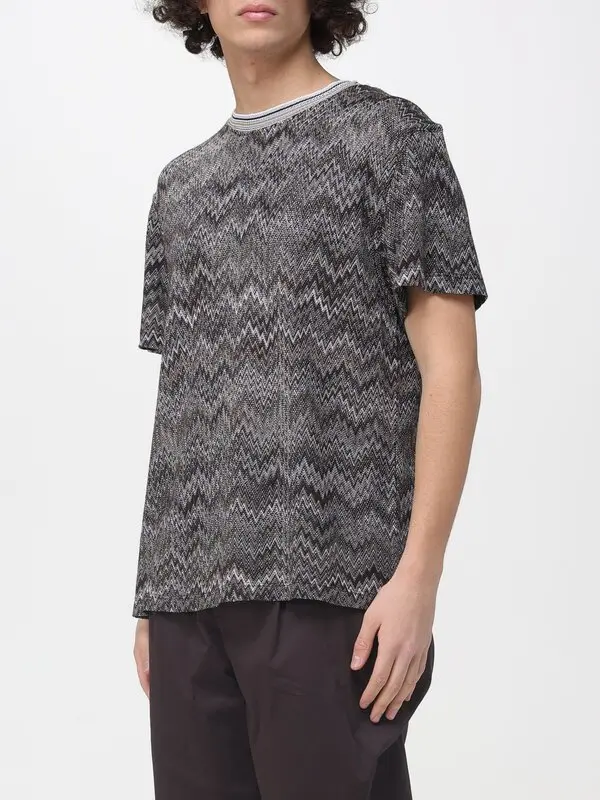 Missoni Zig Zag T-shirt - Brown