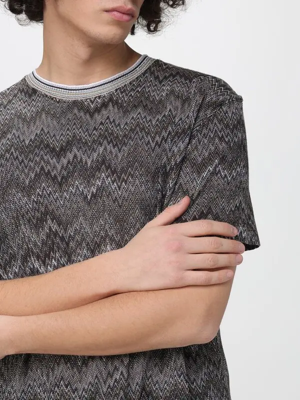 Missoni Zig Zag T-shirt - Brown