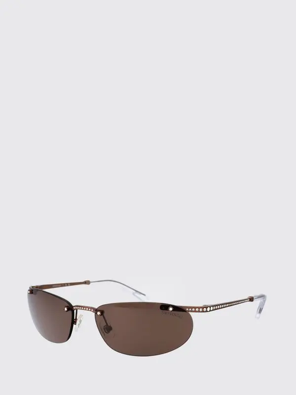 SWAROVSKI Embellished Oval Sunglasses
