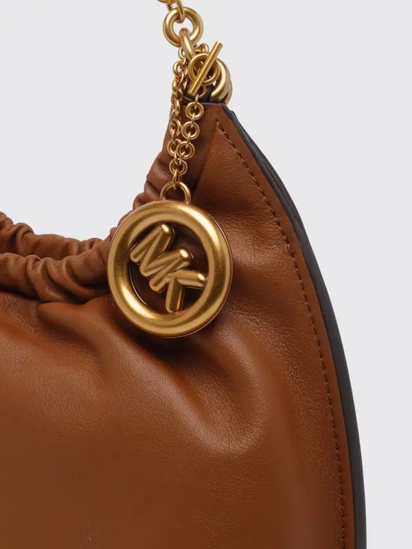 Michael Kors Indie Leather Shoulder Bag - Brown