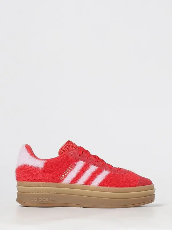 ADIDAS ORIGINALS Gazelle Platform Sneakers - Red