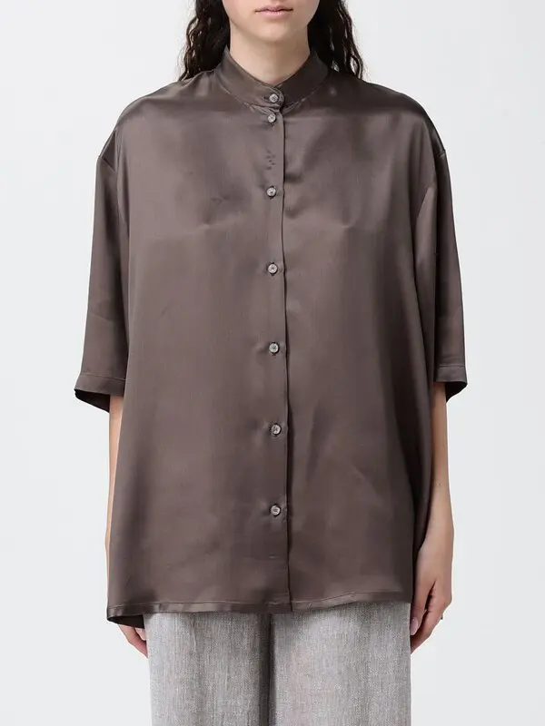 Emporio Armani Band Collar Shirt