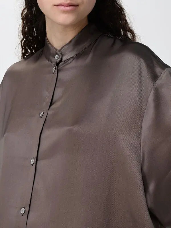 Emporio Armani Band Collar Shirt