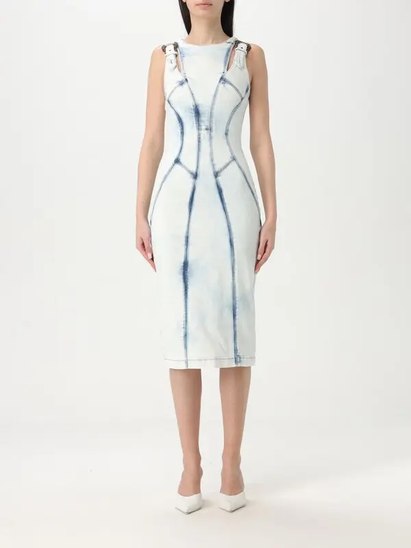 Versace Sleeveless Midi Dress