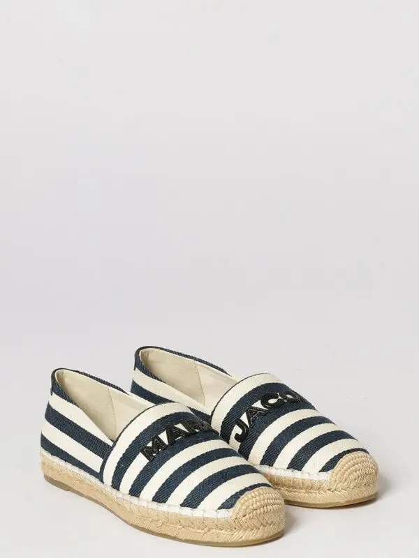 Marc Jacobs Striped Canvas Espadrilles