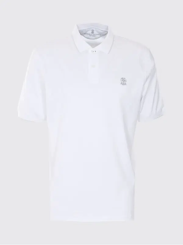 Brunello Cucinelli Polo Shirt Colour - White