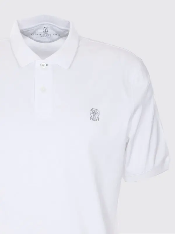 Brunello Cucinelli Polo Shirt Colour - White