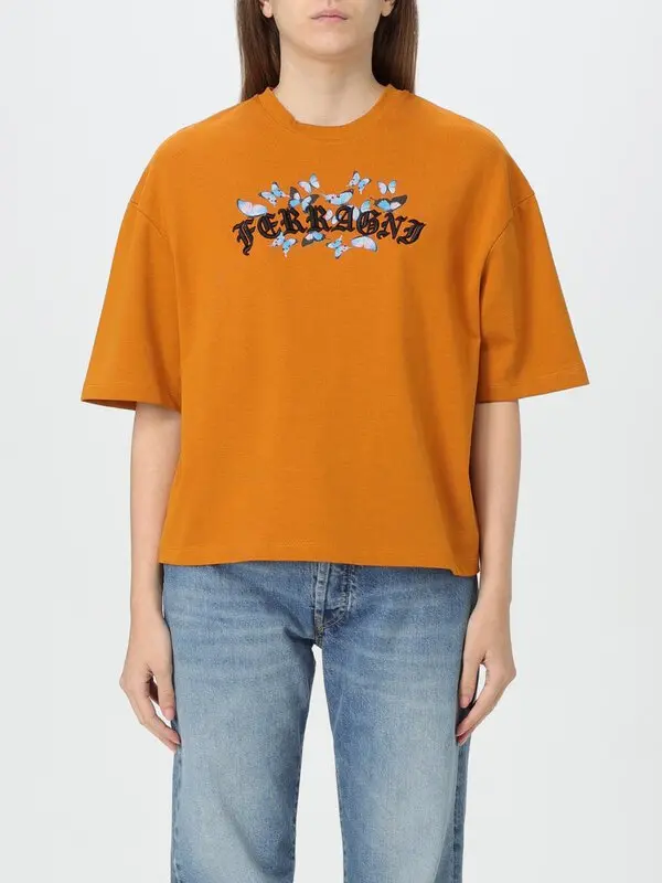 CHIARA FERRAGNI T-shirt With Butterfly Graphic