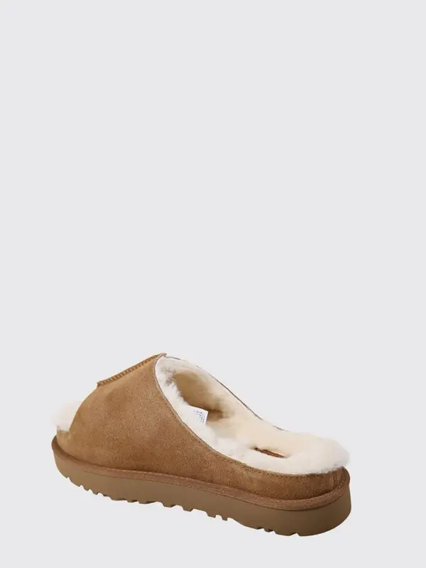 UGG Greenport Suede Sliders - Beige
