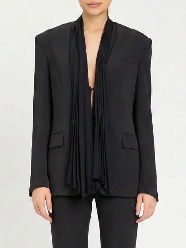TWINSET Crêpe Single-breasted Blazer