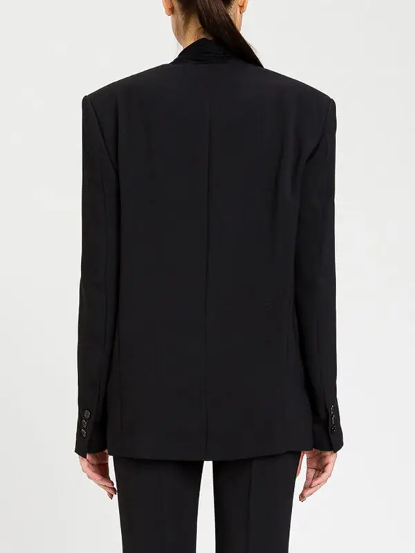 TWINSET Crêpe Single-breasted Blazer