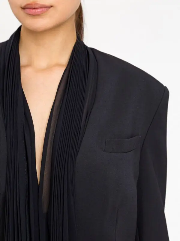 TWINSET Crêpe Single-breasted Blazer