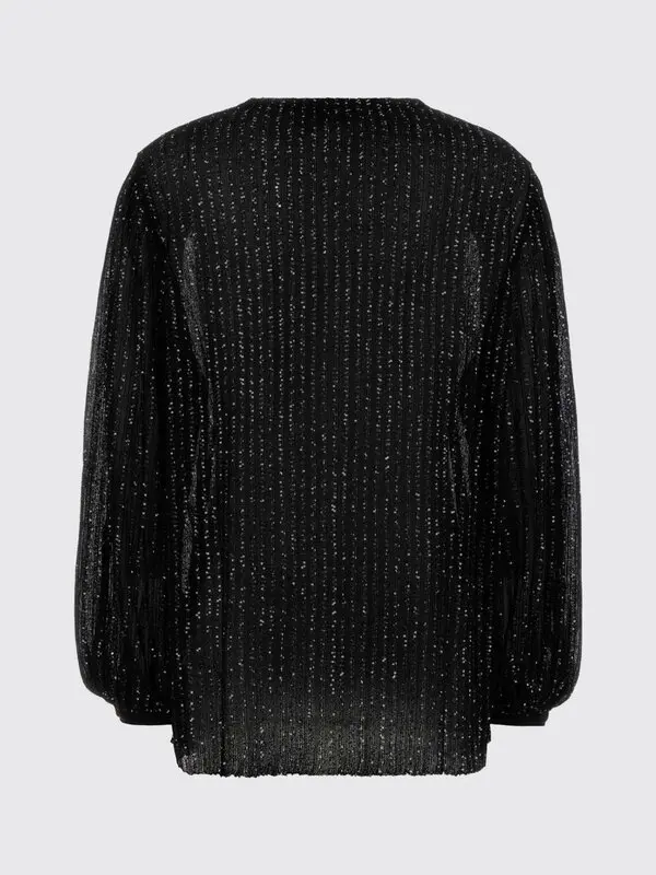 Missoni Sequined Lurex Jersey Blouse - Black