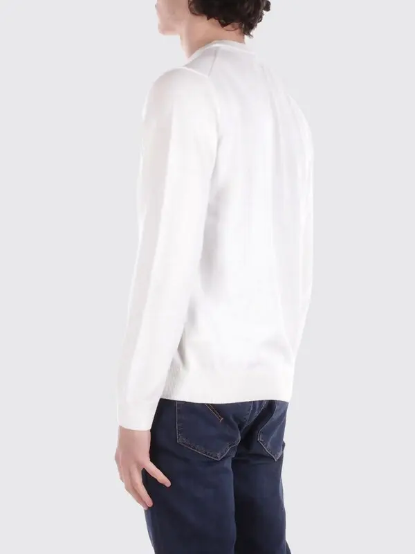 Lacoste Cotton Crew Neck Pullover With Logo - Beige
