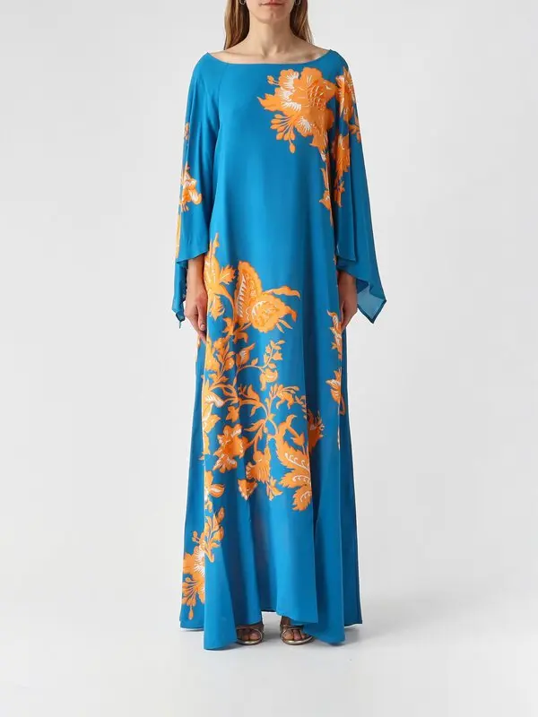 Etro Printed Viscose Long Dress