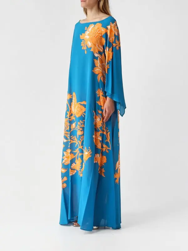 Etro Printed Viscose Long Dress