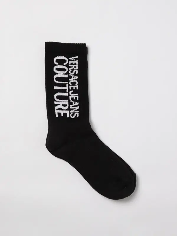 Versace Crew Socks - Black