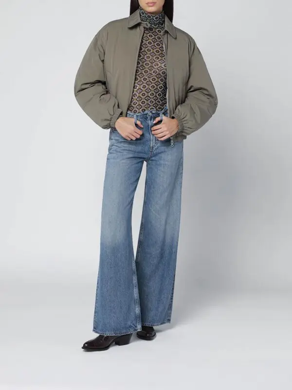 Citizens Of Humanity Cotton Wide-leg Jeans - Denim