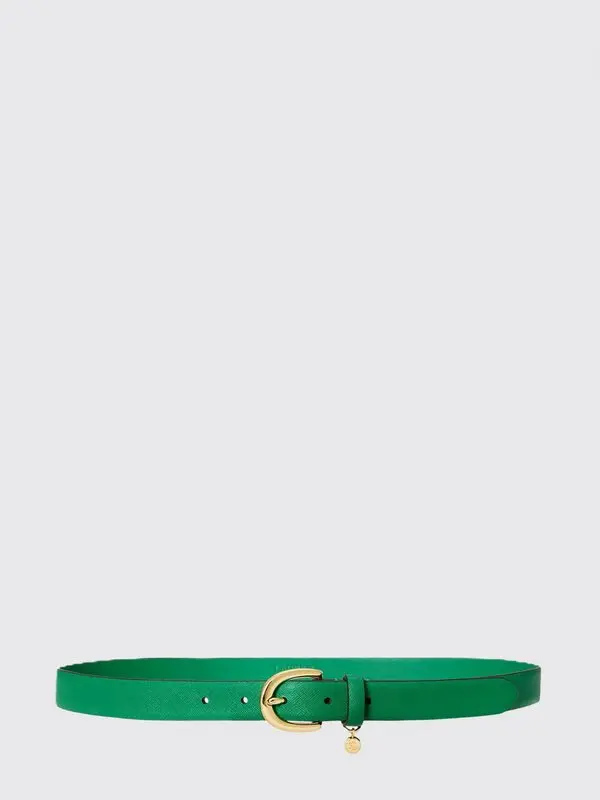 Ralph Lauren Saffiano Belt - Green