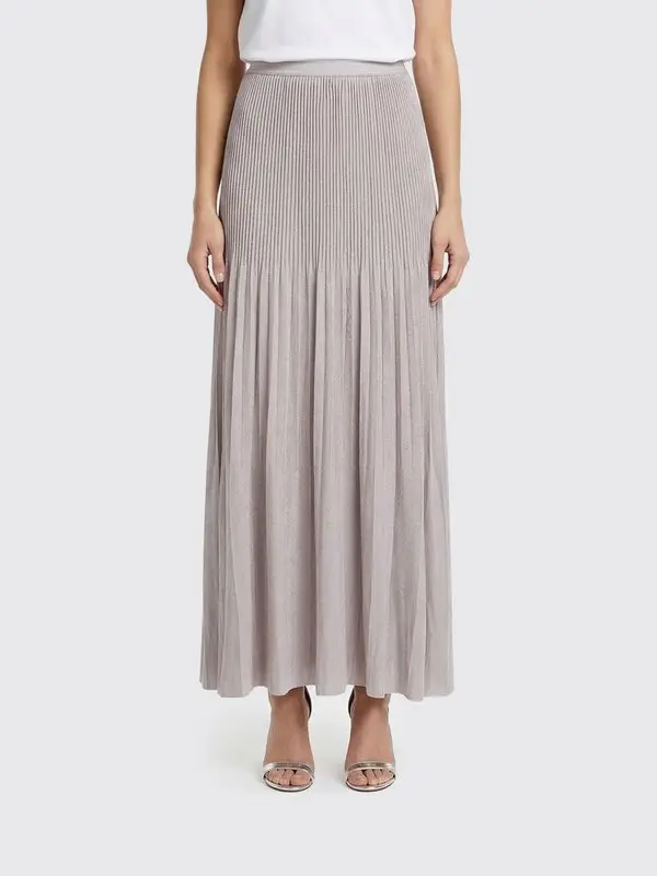 Giorgio Armani Pleated Viscose Skirt