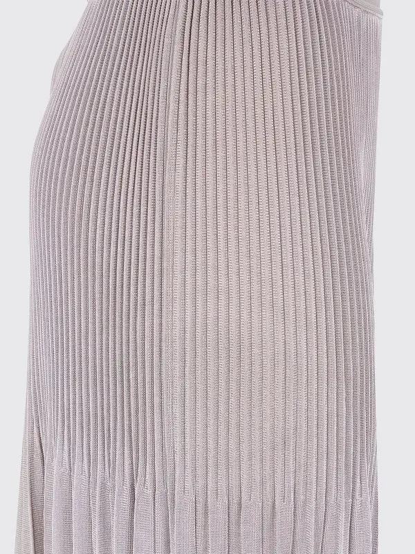 Giorgio Armani Pleated Viscose Skirt