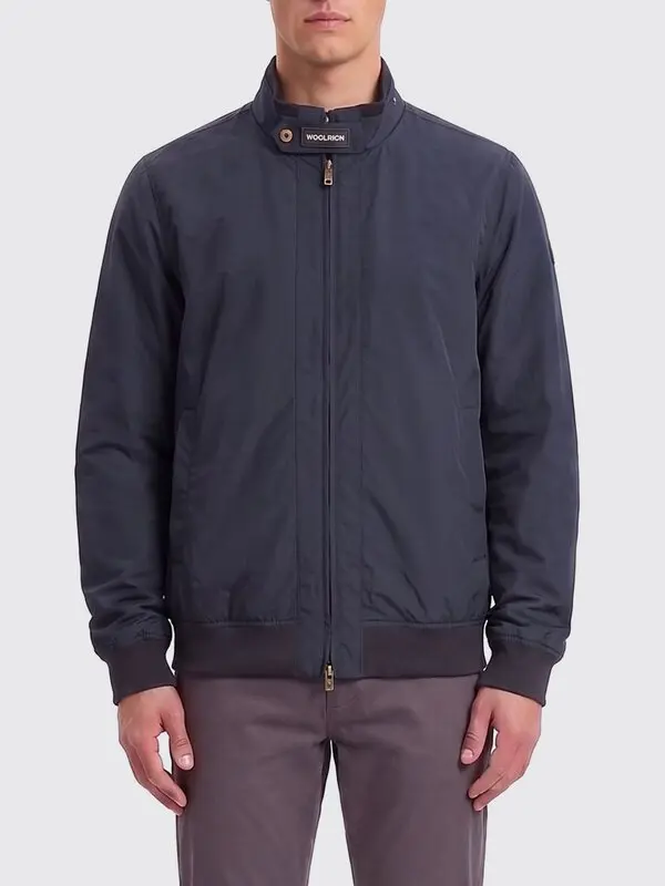 Woolrich Cotton Blend Bomber Jacket
