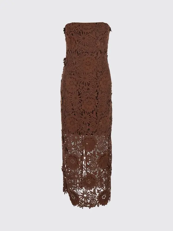 ROTATE BY BIRGER CHRISTENSEN Lace Maxi Dress