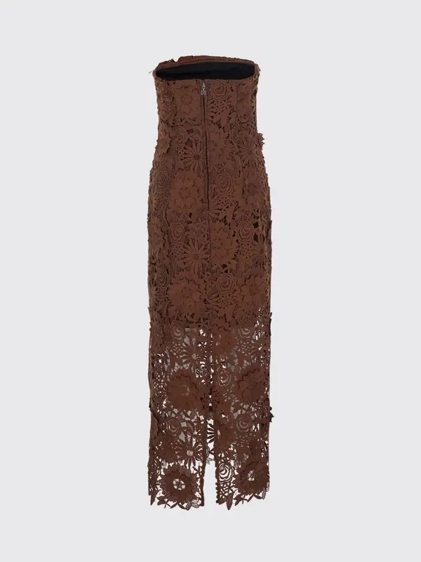 ROTATE BY BIRGER CHRISTENSEN Lace Maxi Dress