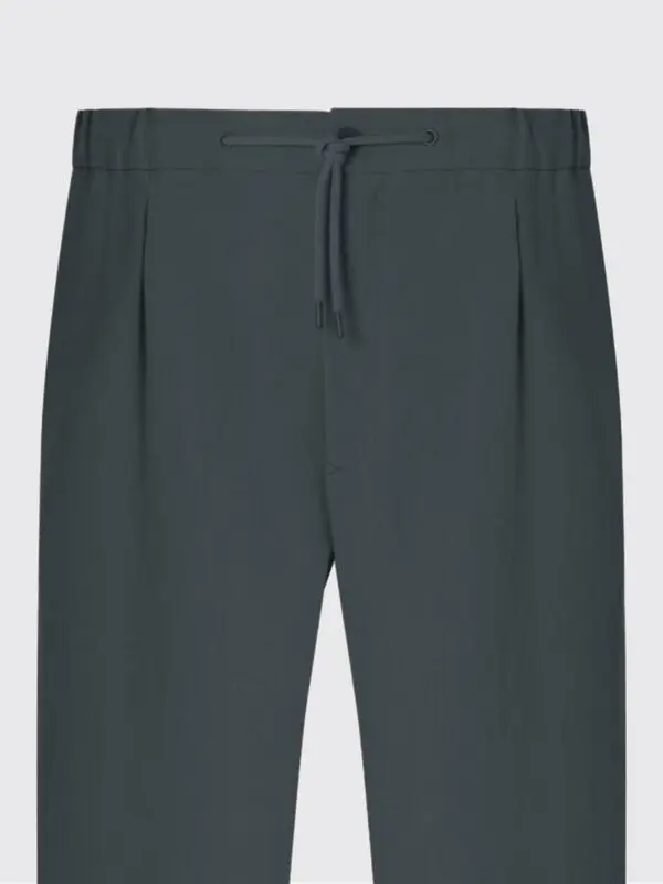 Giorgio Armani Linen Drawstring Trousers