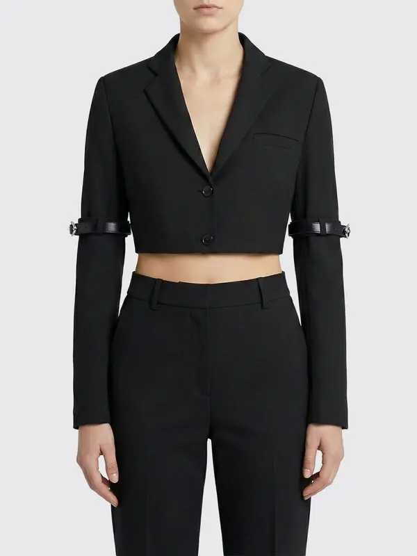 Coperni Virgin Wool Crop Blazer