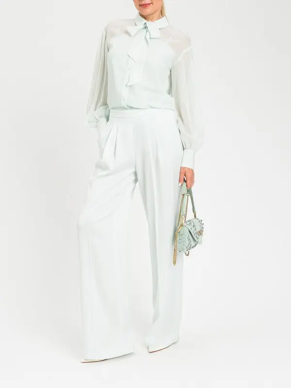 TWINSET Crêpe Elegant Trousers