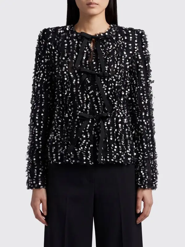 Nina Ricci Polka Dot Tulle Blazer