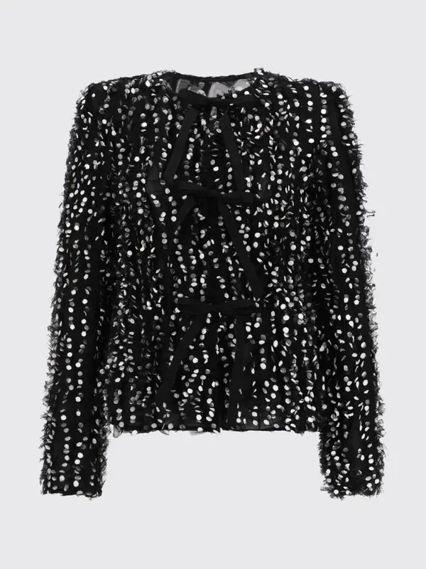 Nina Ricci Polka Dot Tulle Blazer