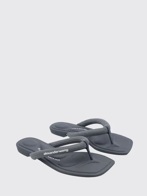 Alexander Wang Mesh Jenna Flip-flops - Grey