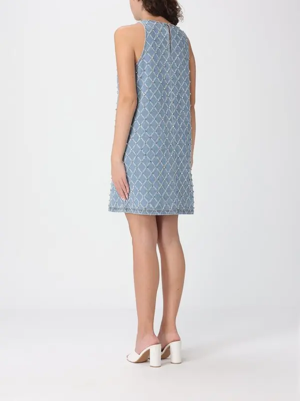 Pinko Embellished Denim Dress