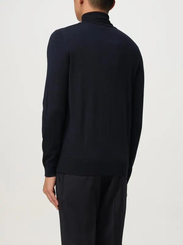 Barena Venezia Fine Knit Turtleneck Pullover - Blue