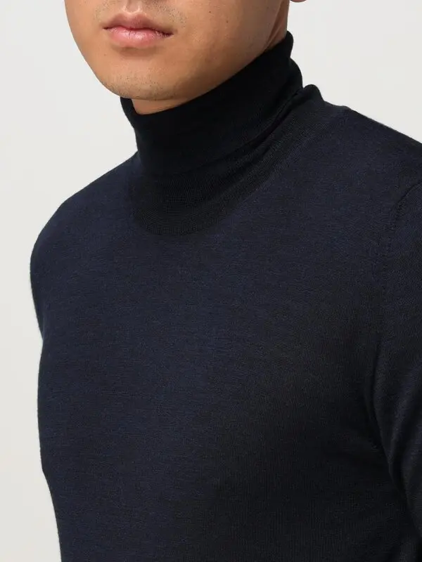 Barena Venezia Fine Knit Turtleneck Pullover - Blue