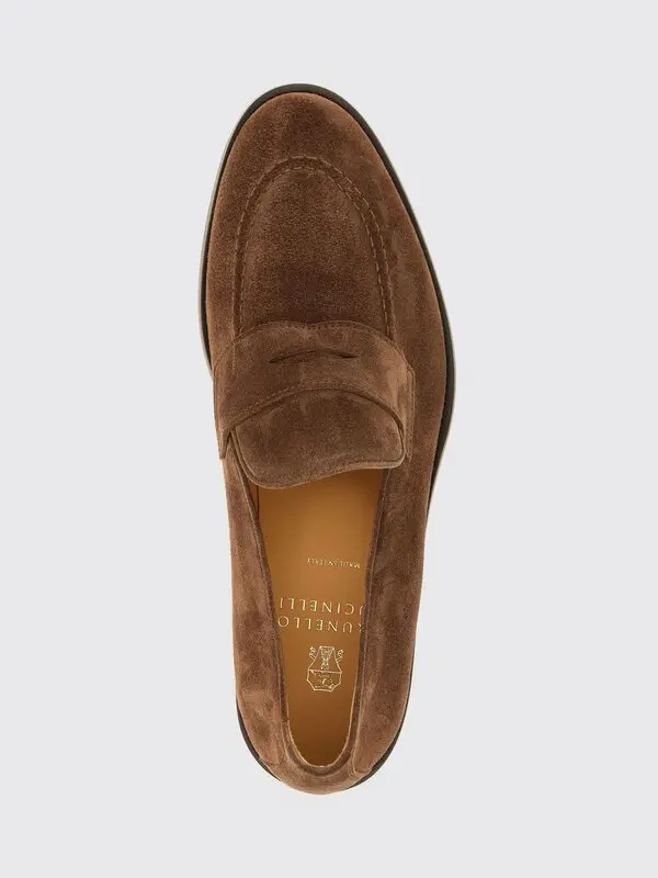 Brunello Cucinelli Suede Loafers