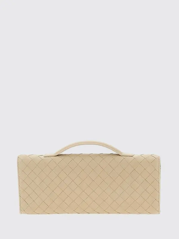 Bottega Veneta Woven Clutch - Beige