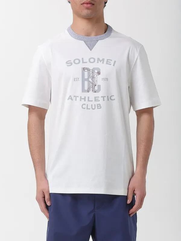 Brunello Cucinelli T-shirt Colour - White