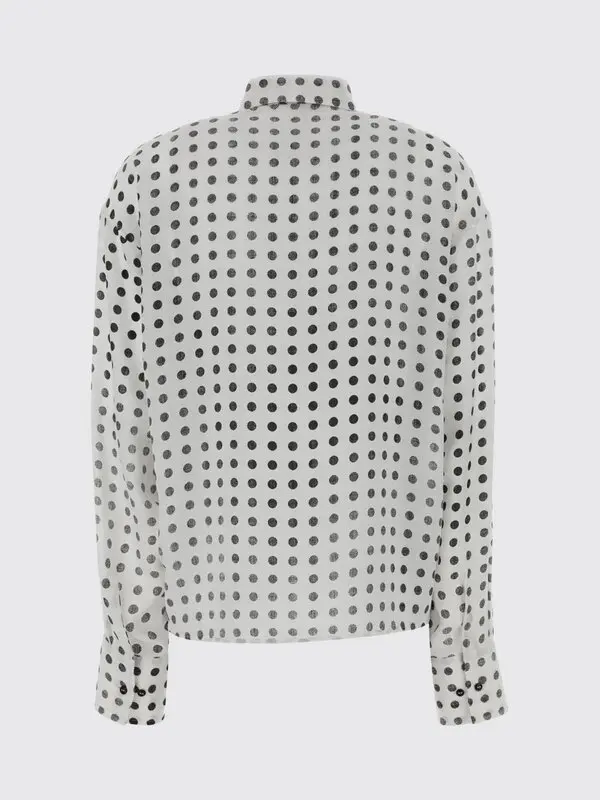 Ermanno Scervino Silk Polka Dot Shirt