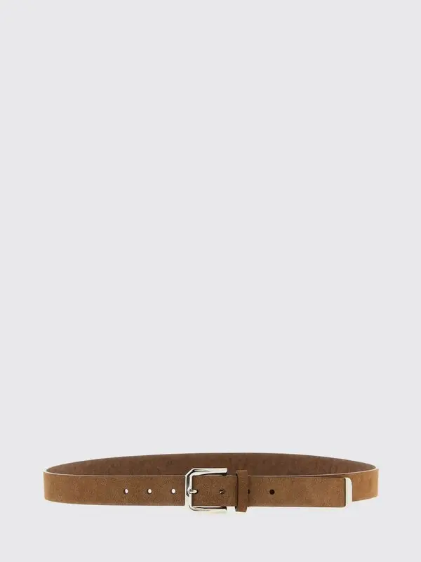 Brunello Cucinelli Suede Leather Belt - Brown
