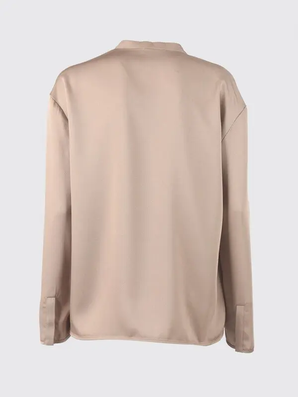 Emporio Armani Mandarin Collar Button-up Blouse